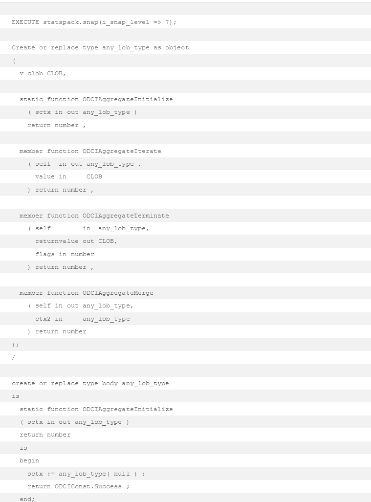 DBConcepts | Oracle Statspack verbessern: Historische Pläne – Teil 2