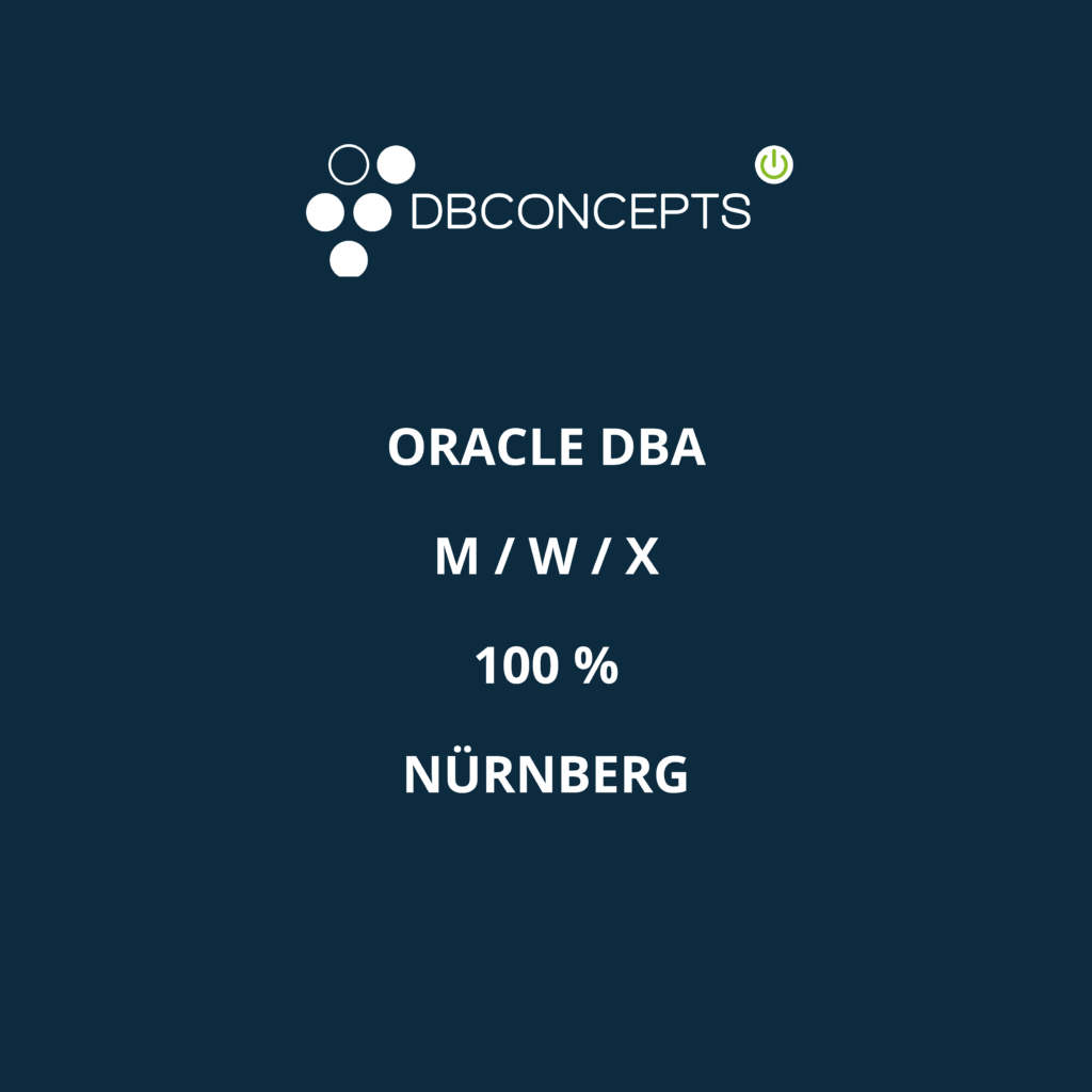 Offene Stellen DBConcepts